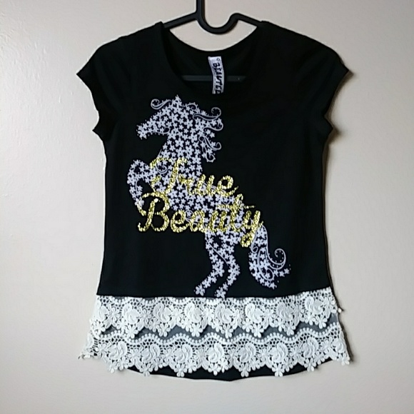 Beautees | Shirts & Tops | Beautees Shirt Girls Size | Poshmark